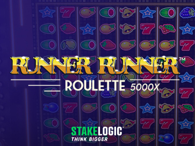 Stakelogic Live Launches Runner Runner Roulette 5000X in English