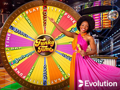 Evolution Boosts Live Casino Portfolio with Funky Time