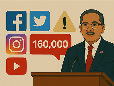 Malaysia Tackles Harmful Online Content with Nearly 160,000 Removals in ...