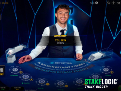 Stakelogic Live Blackjack Tables Adding Super Stake Feature