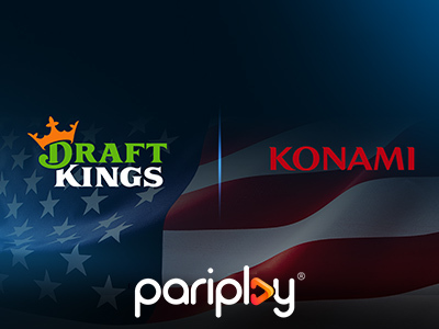 Pariplay to Add Konami Gaming Titles via DraftKings
