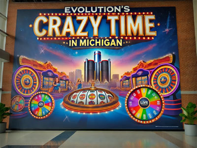 Evolution Expands Crazy Time to Michigan in Major U.S. Expansion