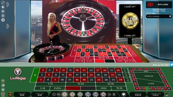 Golden Ball Roulette Review | Best Extreme Live Gaming Casinos