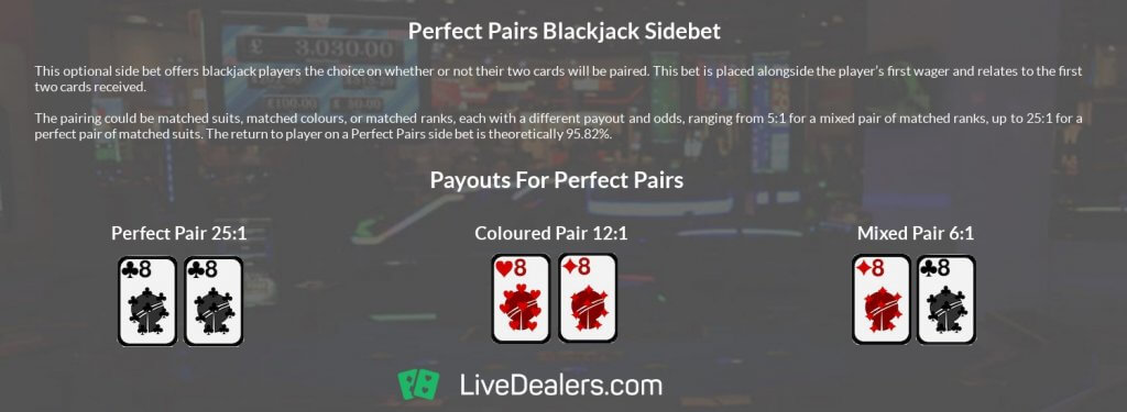 Side Bets in Live Dealer Blackjack | Best Tables and Live Casino Sites