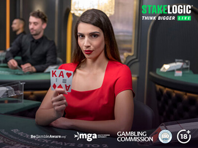 Stakelogic Live Unleashes New Blackjack Network Studio